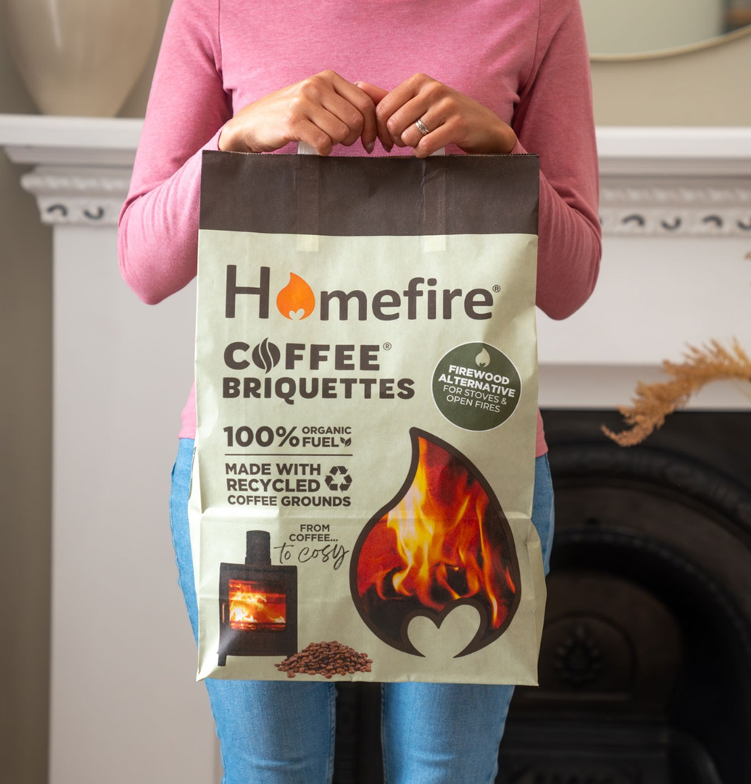Heat Logs | Instant Light Eco Fire Logs for Burners & Firepits | Homefire