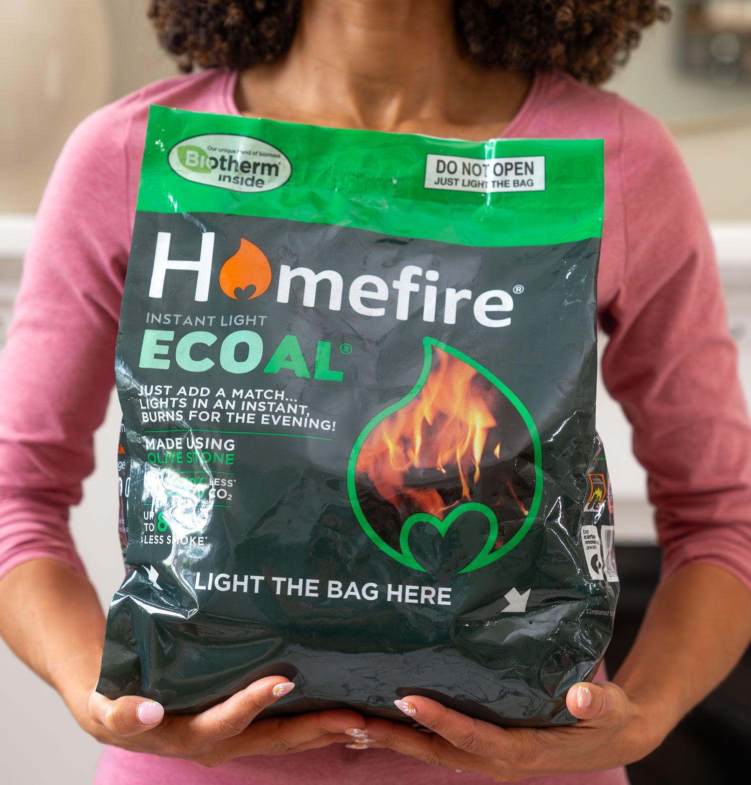 Ecoal Instant Light Smokeless Coal - 3kg | Homefire