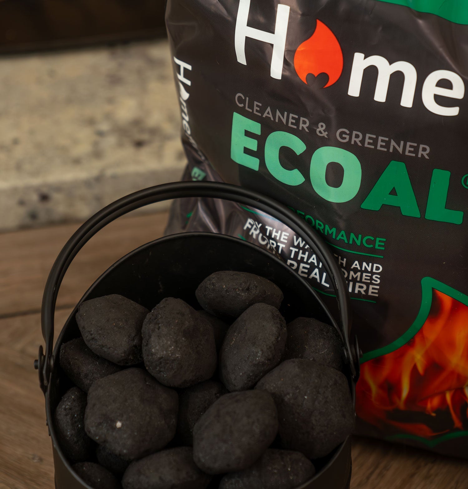 Ecoal Smokeless Coal 25kg & 10kg | Homefire