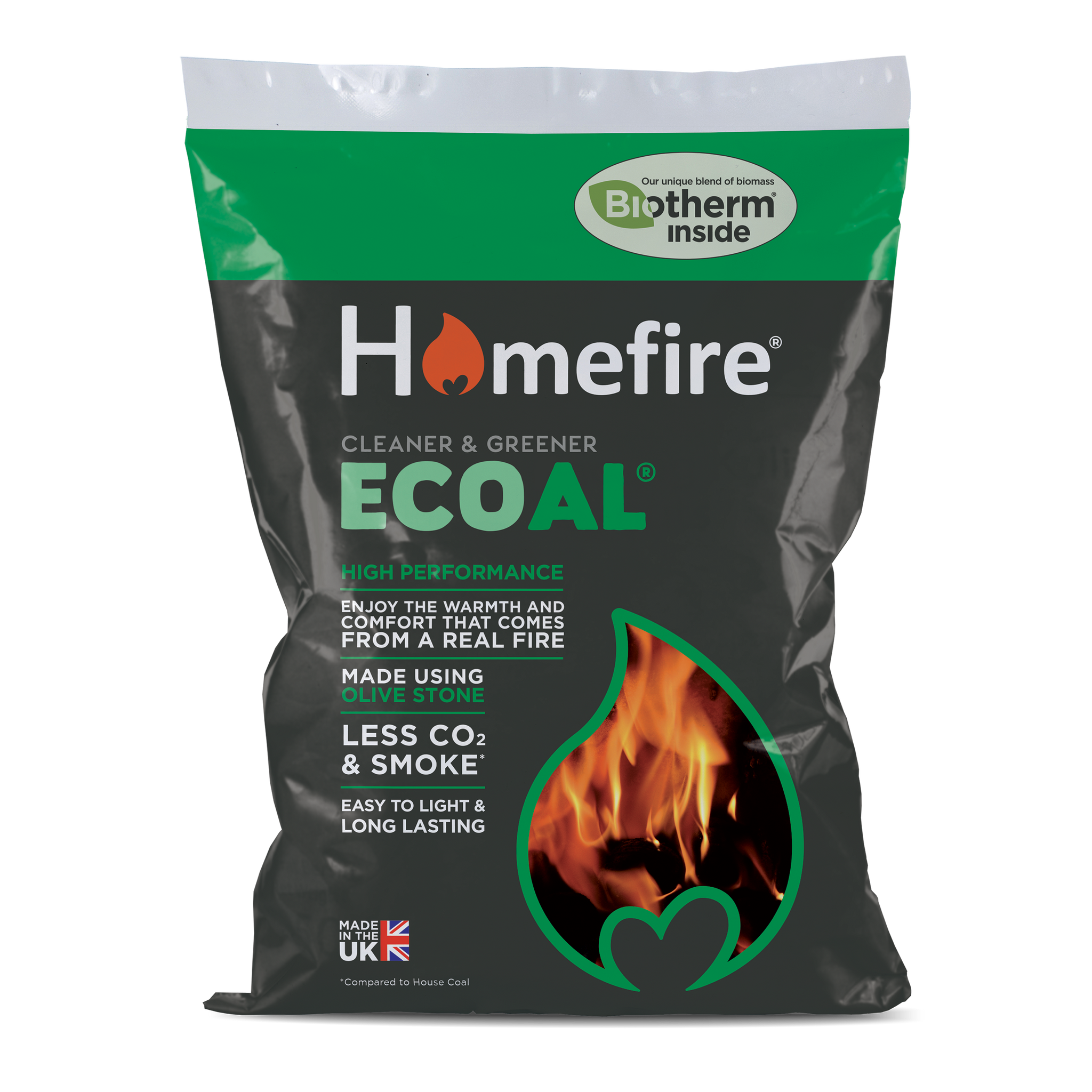 Ecoal Smokeless Coal 25kg & 10kg | Homefire