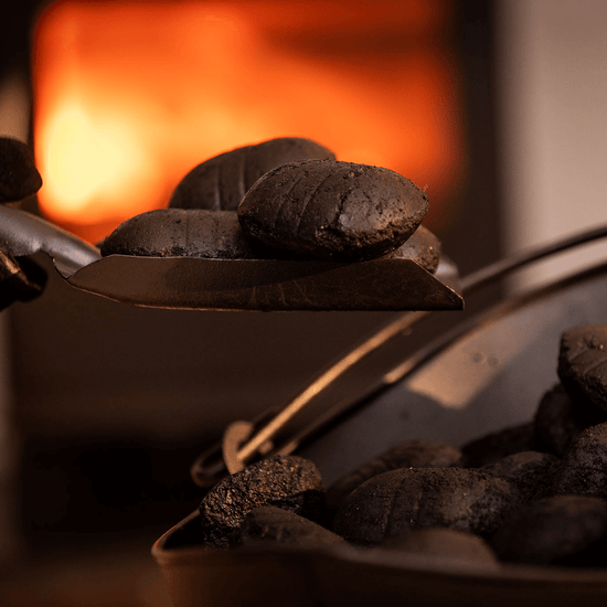 Premium Sustainable Oval Smokeless Coal - 25kg | Homefire