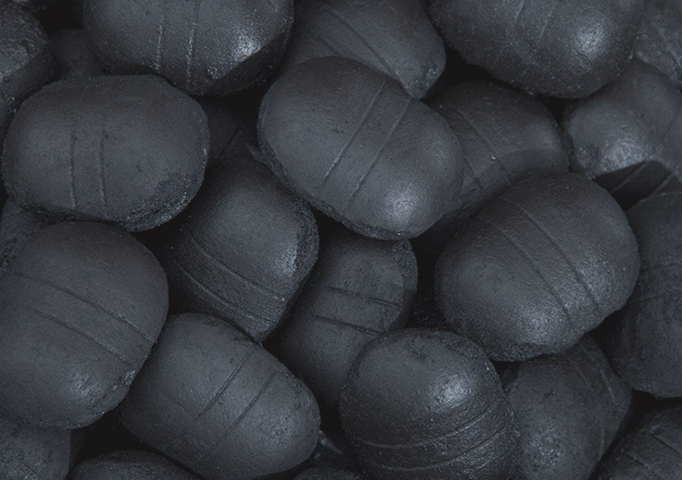 Premium Sustainable Oval Smokeless Coal - 25kg | Homefire