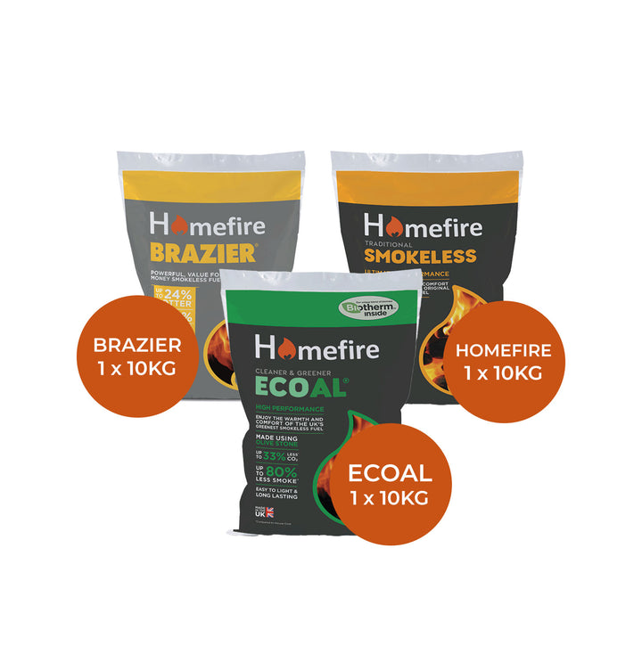 Smokeless Coal For Open Fires & Multi-Fuel Stoves | Homefire