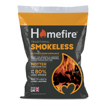 Smokeless Coal For Open Fires & Multi-Fuel Stoves | Homefire