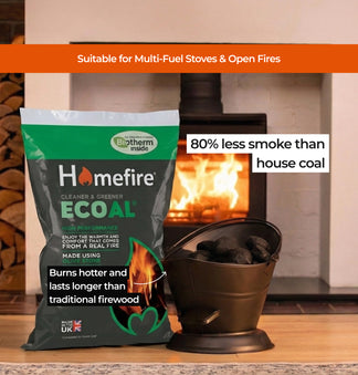 Ecoal Smokeless Coal 25kg & 10kg | Homefire