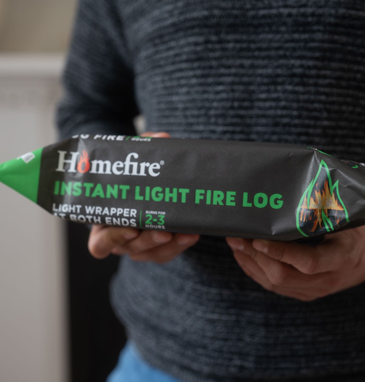 Instant Light Smokeless Fire Logs x 10 | Homefire UK