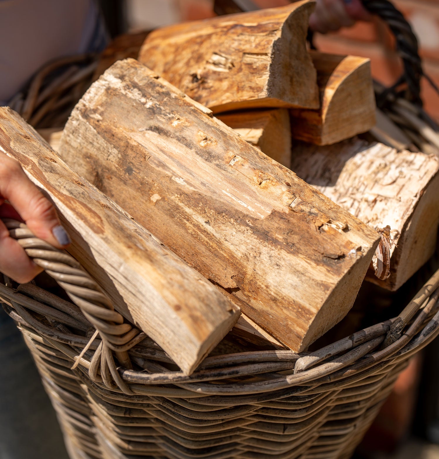 Kiln Dried Birch Firewood Logs - Bulk Bag (0.6m3) | Homefire