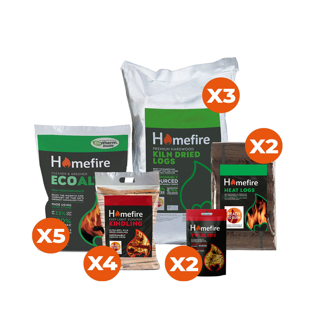 Smokeless Coal For Open Fires & Multi-Fuel Stoves | Homefire