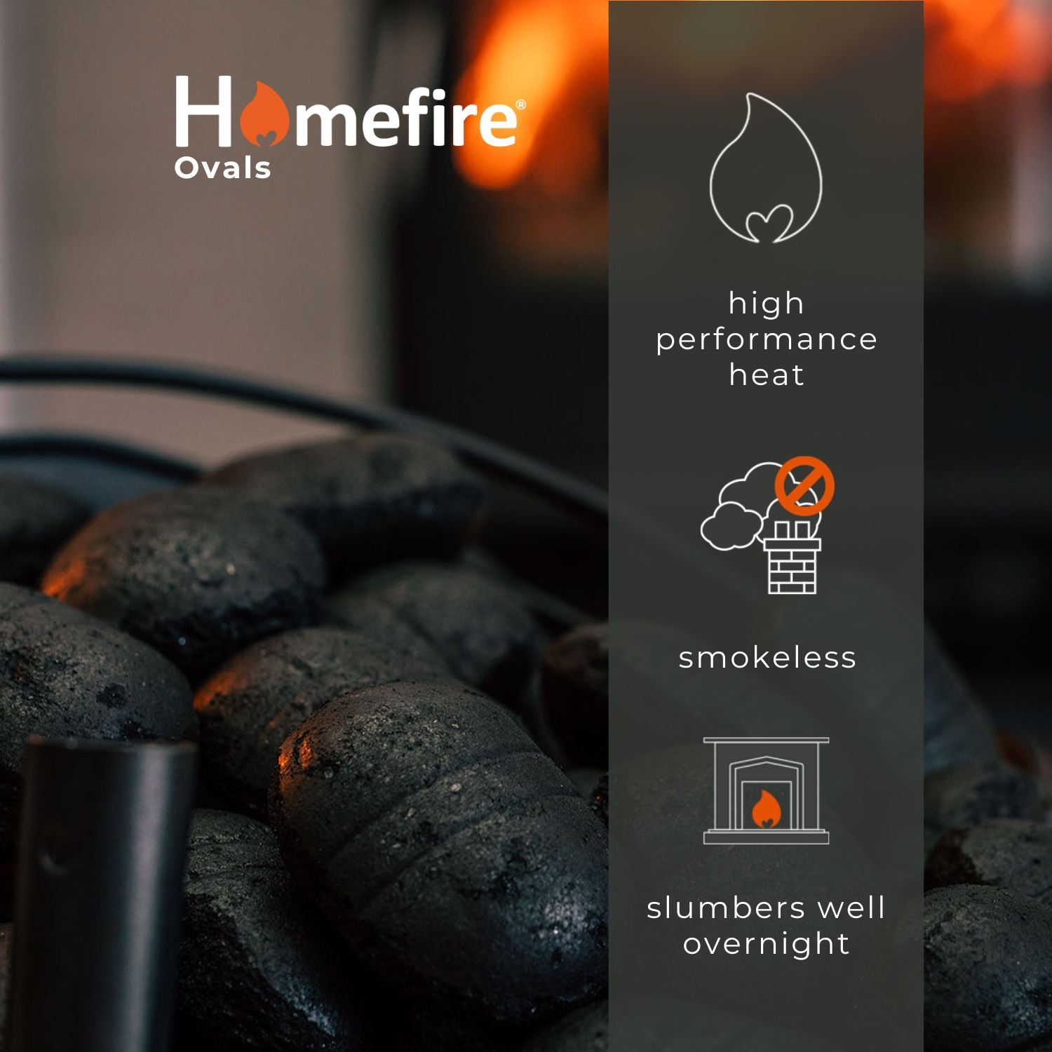 Smokeless Coal For Open Fires & Multi-Fuel Stoves | Homefire