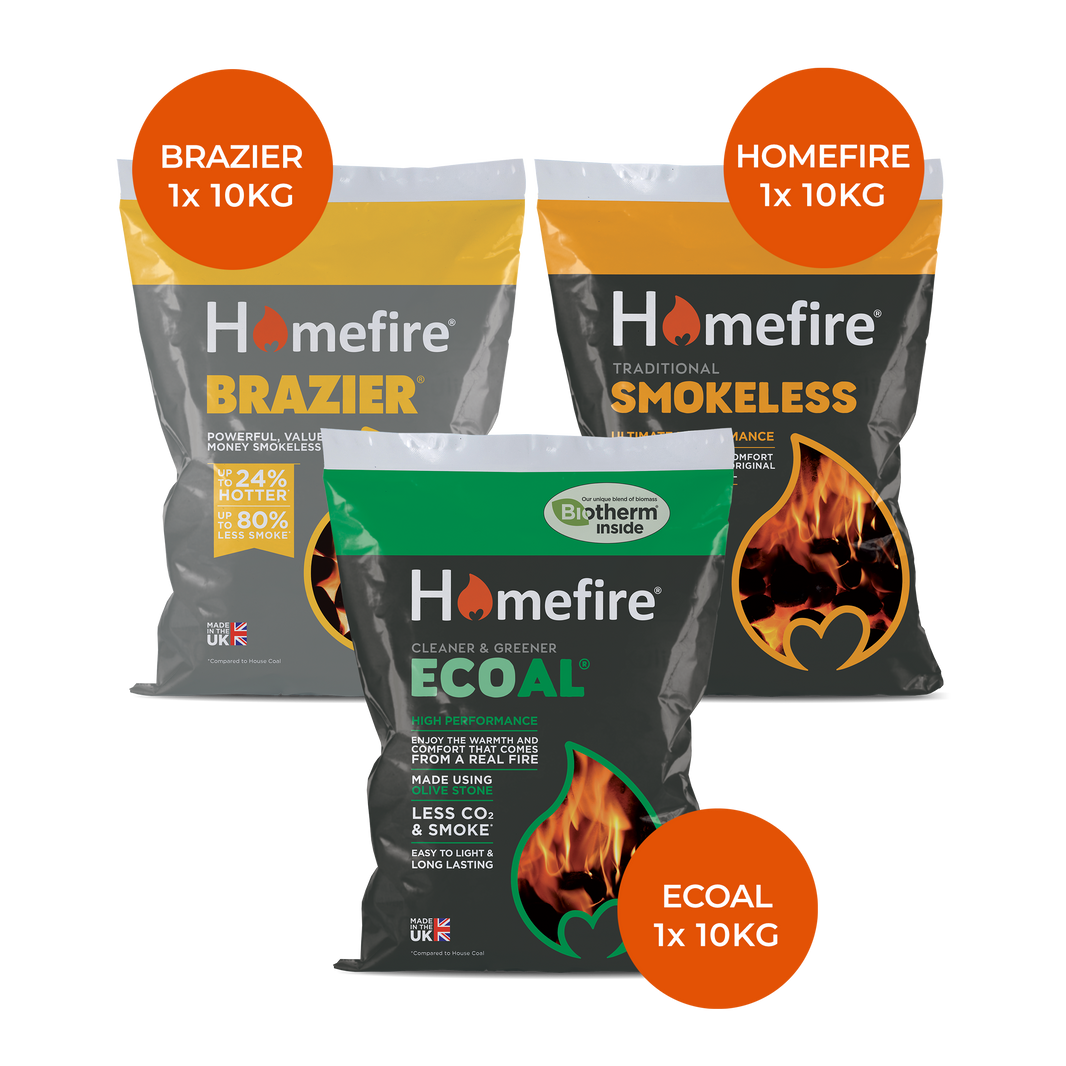 Smokeless Coal For Open Fires & Multi-Fuel Stoves | Homefire