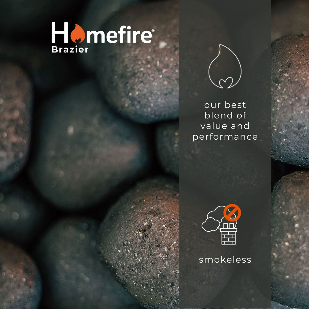 Smokeless Coal 25kg, 10kg & 40 x 25kg Bags | Homefire