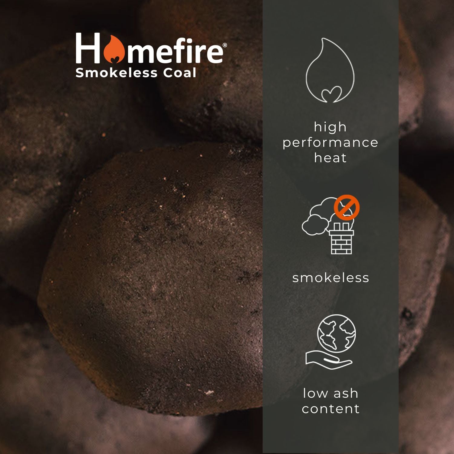 Smokeless Coal For Open Fires & Multi-Fuel Stoves | Homefire